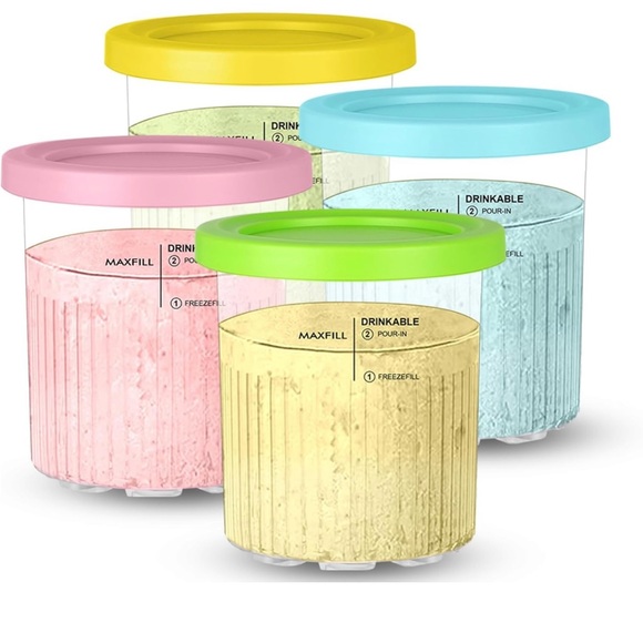 Kitchen | 4pack Ninja Creami Deluxe Containers | Poshmark